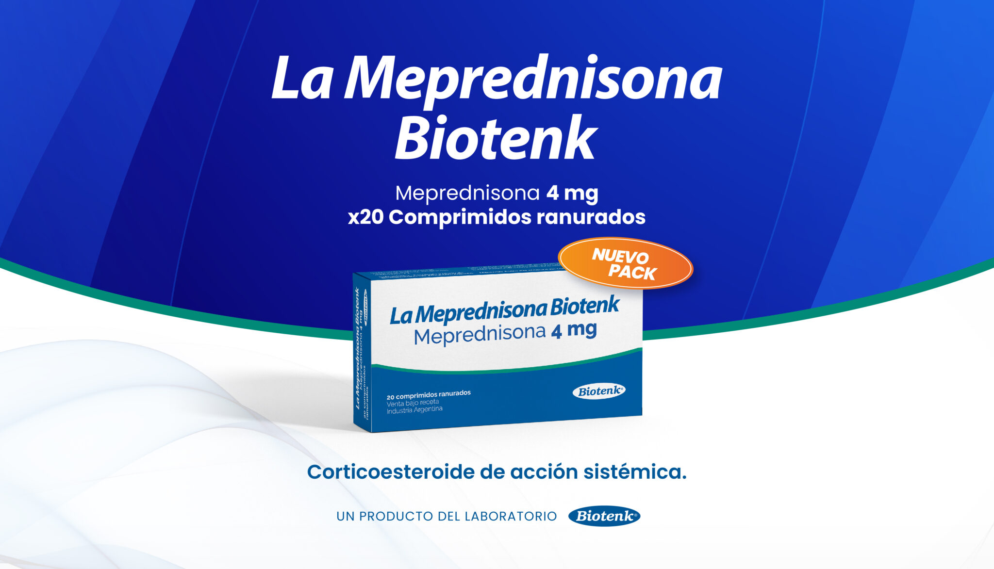 La Meprednisona Biotenk ¡Nuevo pack! – Biotenk